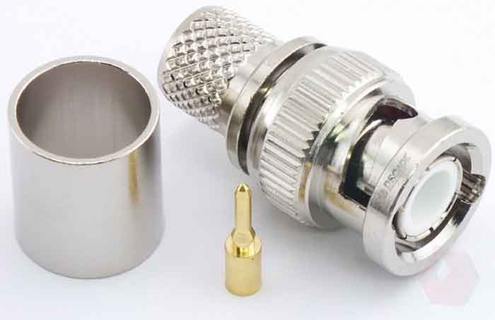 BNC (M) connector for RG 213 cable | Decade Website